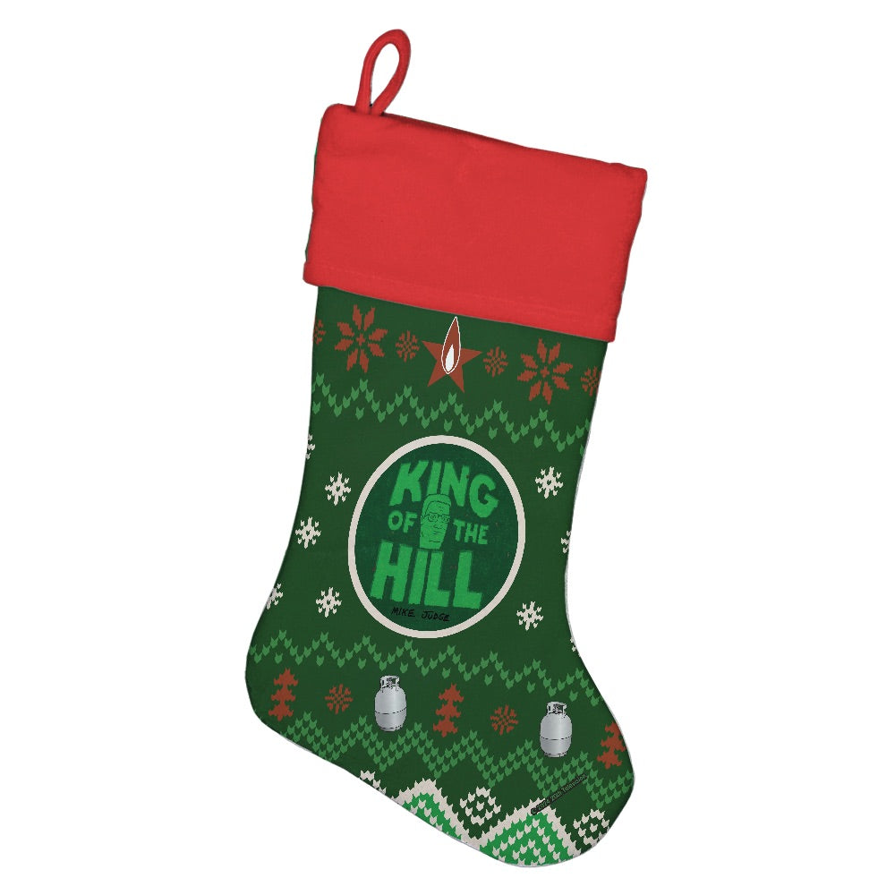 King of the Hill Logo Holiday Stocking | Shop Hulu