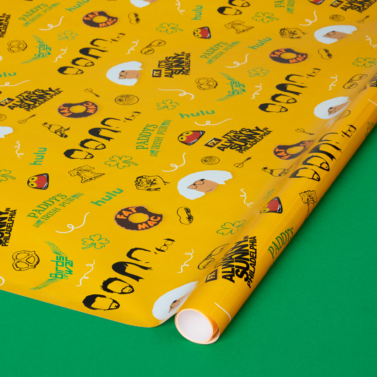 It's Always Sunny in Philadelphia Icons Wrapping Paper | Shop Hulu