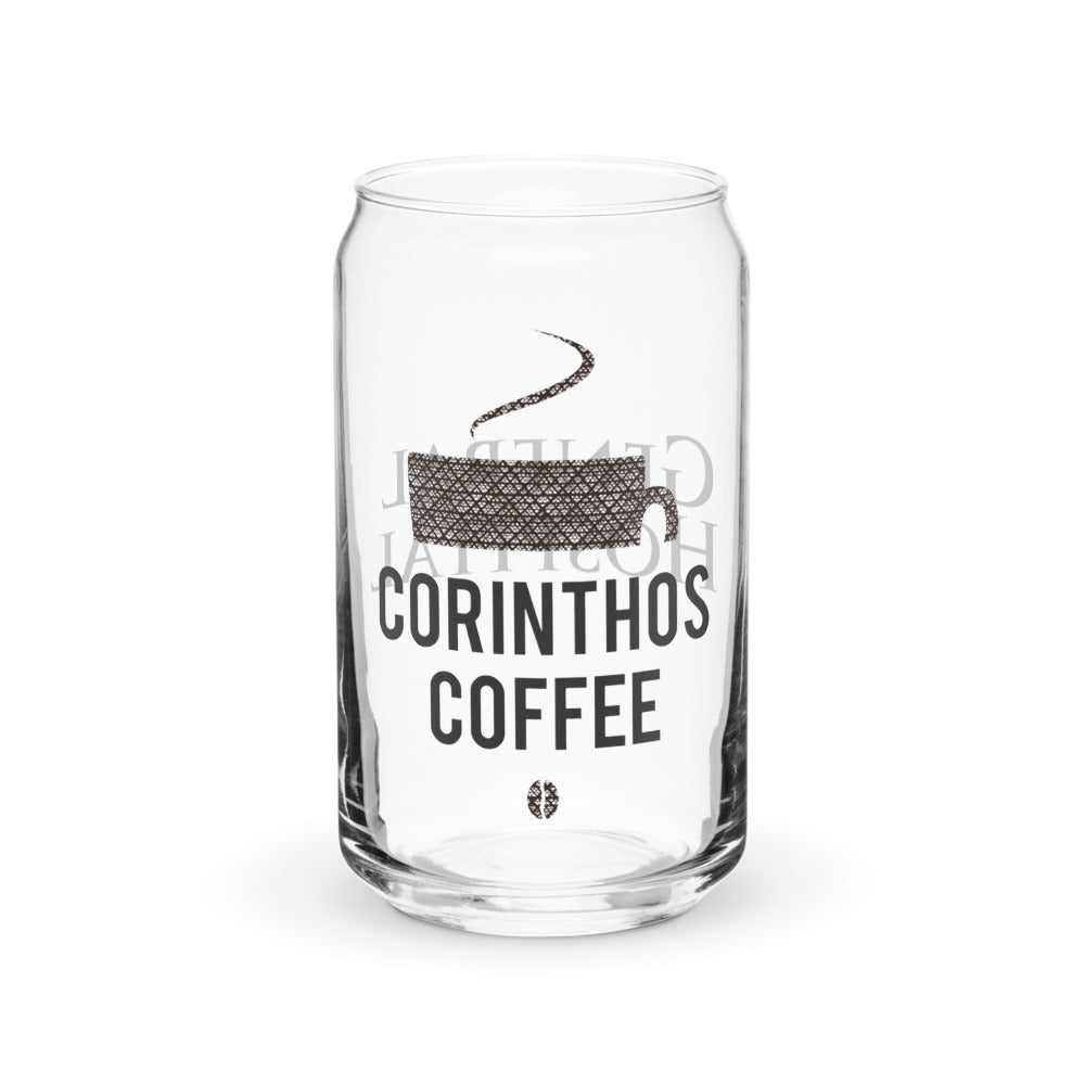 General Hospital Corinthos Coffee Can Shaped Glass | Shop Hulu
