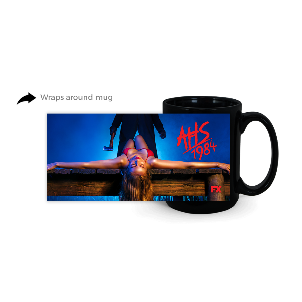American Horror Story 1984 Art Black Mug | Shop Hulu
