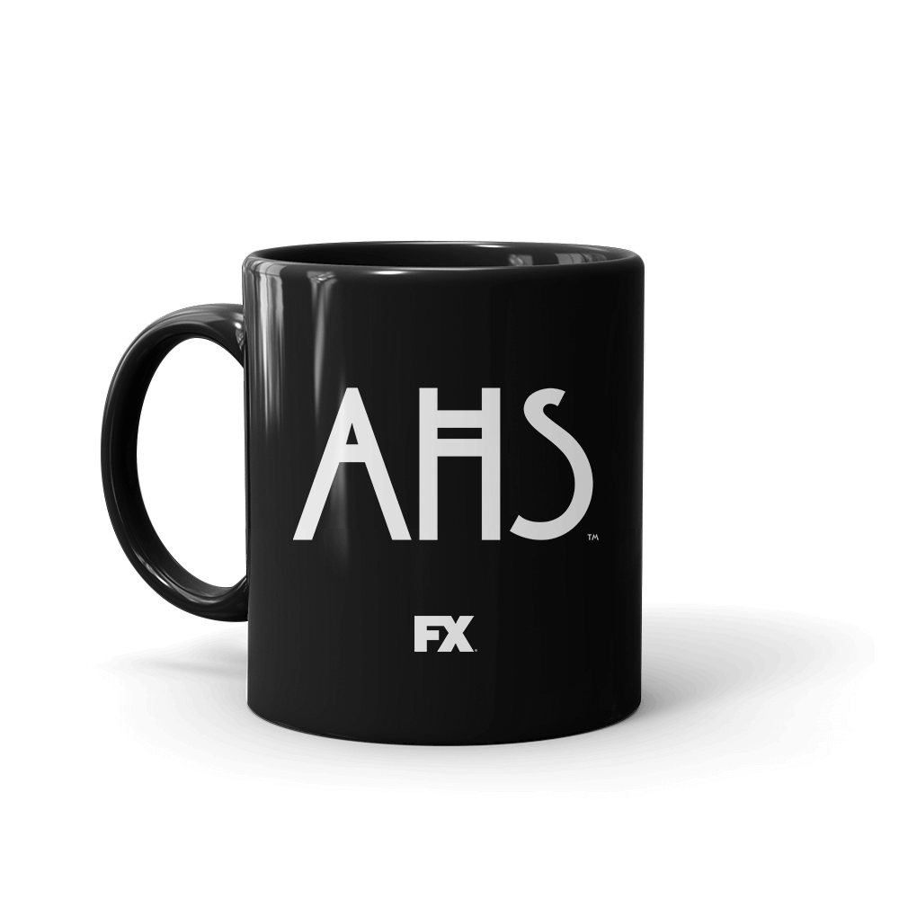American Horror Story AHS Logo Black Mug | Shop Hulu
