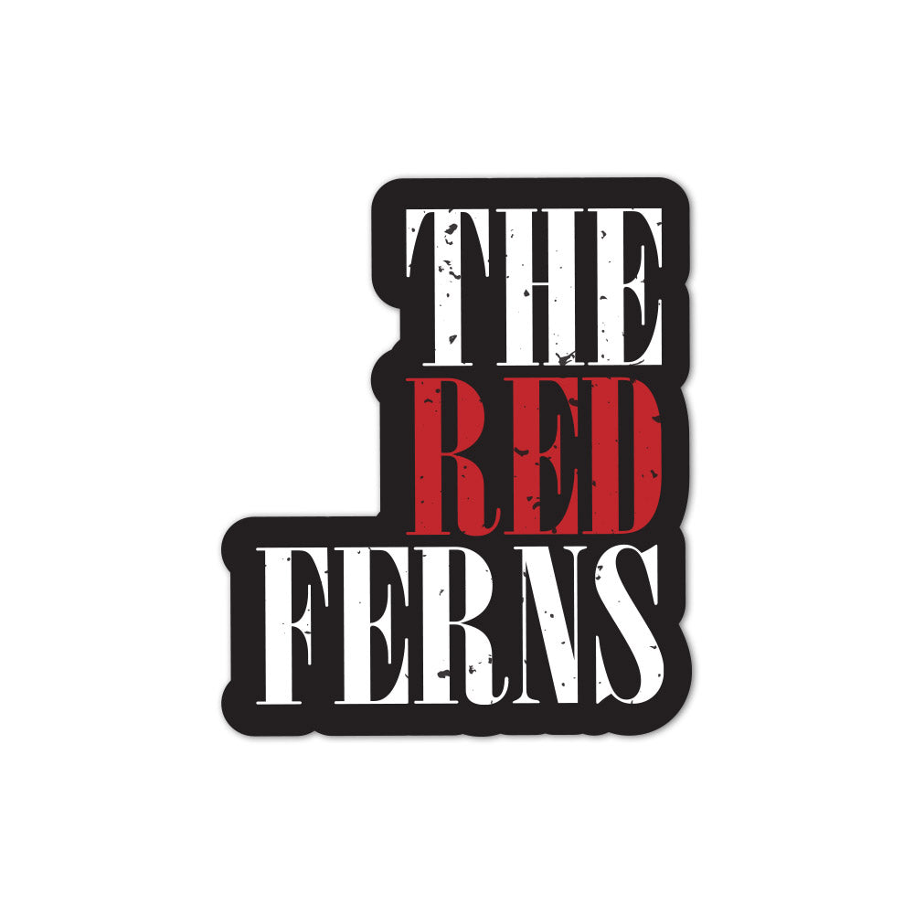 A Million Little Things The Red Ferns Die Cut Sticker | Shop Hulu