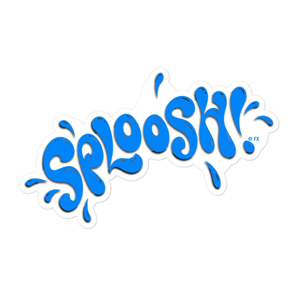 Archer Sploosh Die Cut Sticker | Shop Hulu