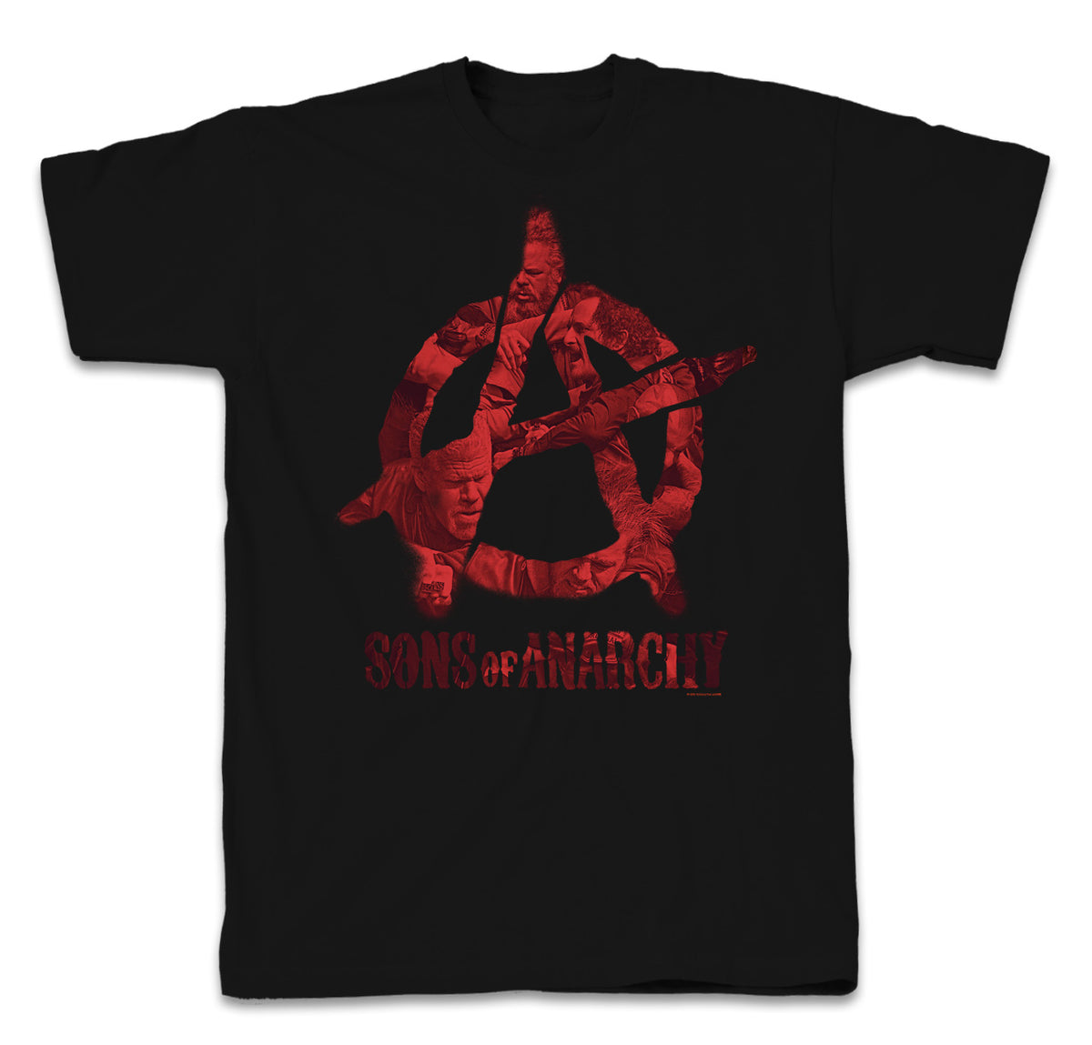 Sons of Anarchy Stamp Adult Short Sleeve T-Shirt | Shop Hulu
