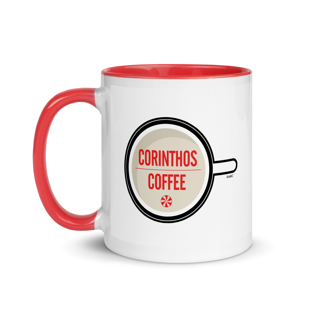 General Hospital Corinthos Coffee Peppermint Logo Two-Tone Mug | Shop Hulu