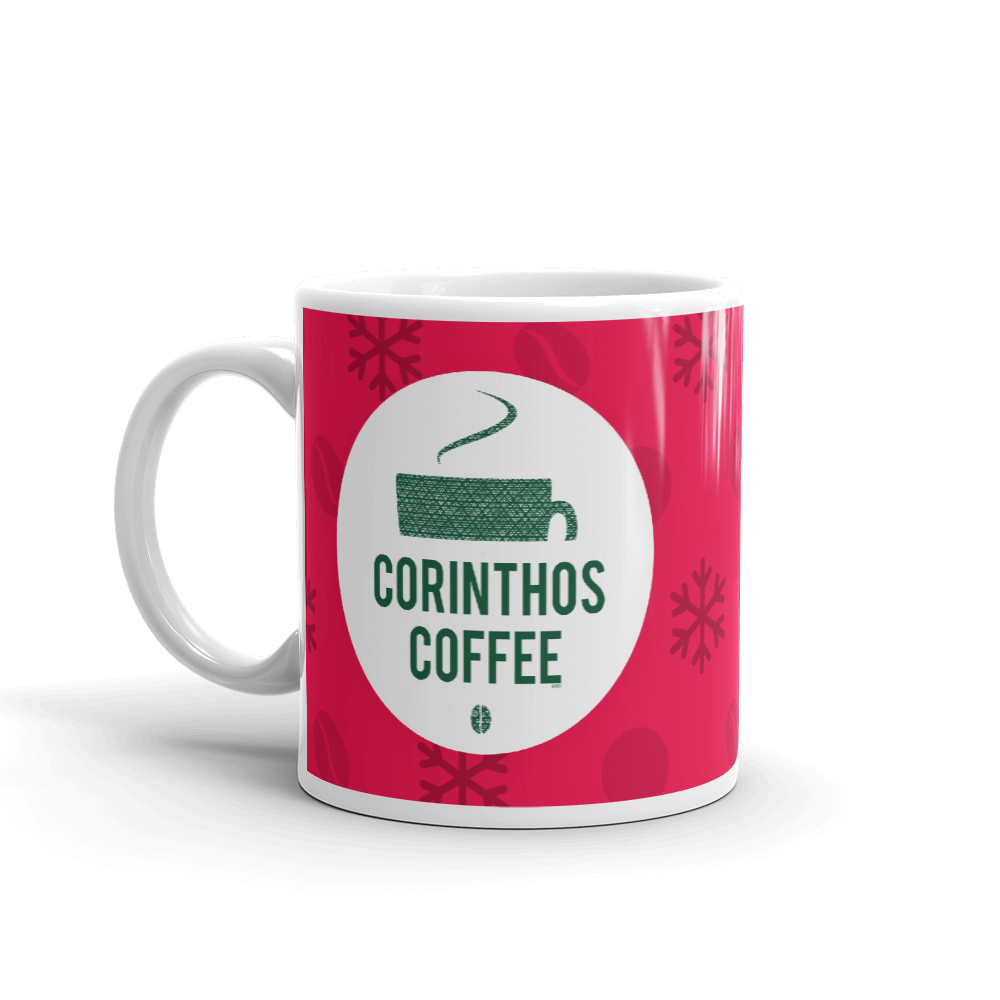 General Hospital Corinthos Coffee Snowflake White Mug | Shop Hulu