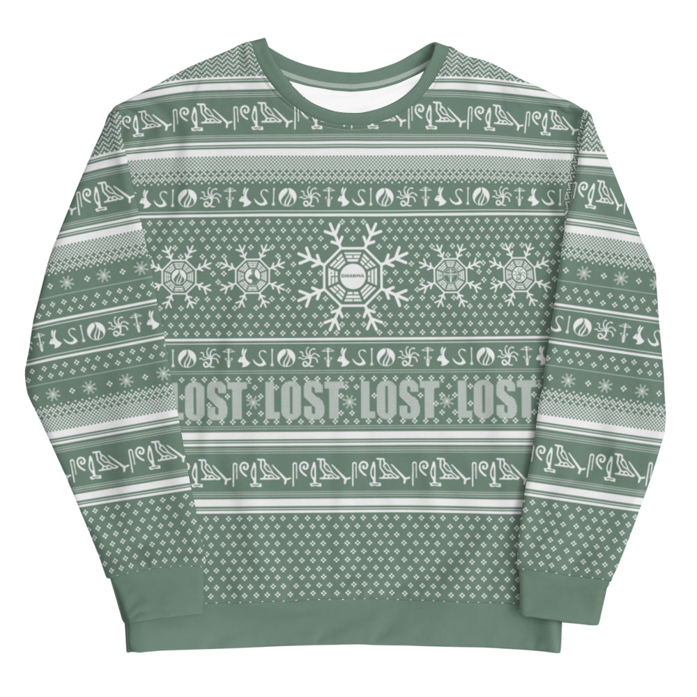 Lost Ugly Sweater Unisex Crew Neck Sweatshirt | Shop Hulu