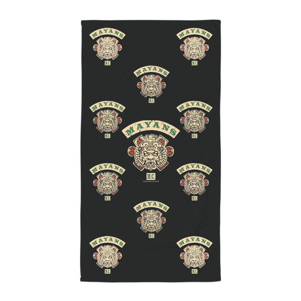 Mayans M.C. Emblem Beach Towel | Shop Hulu