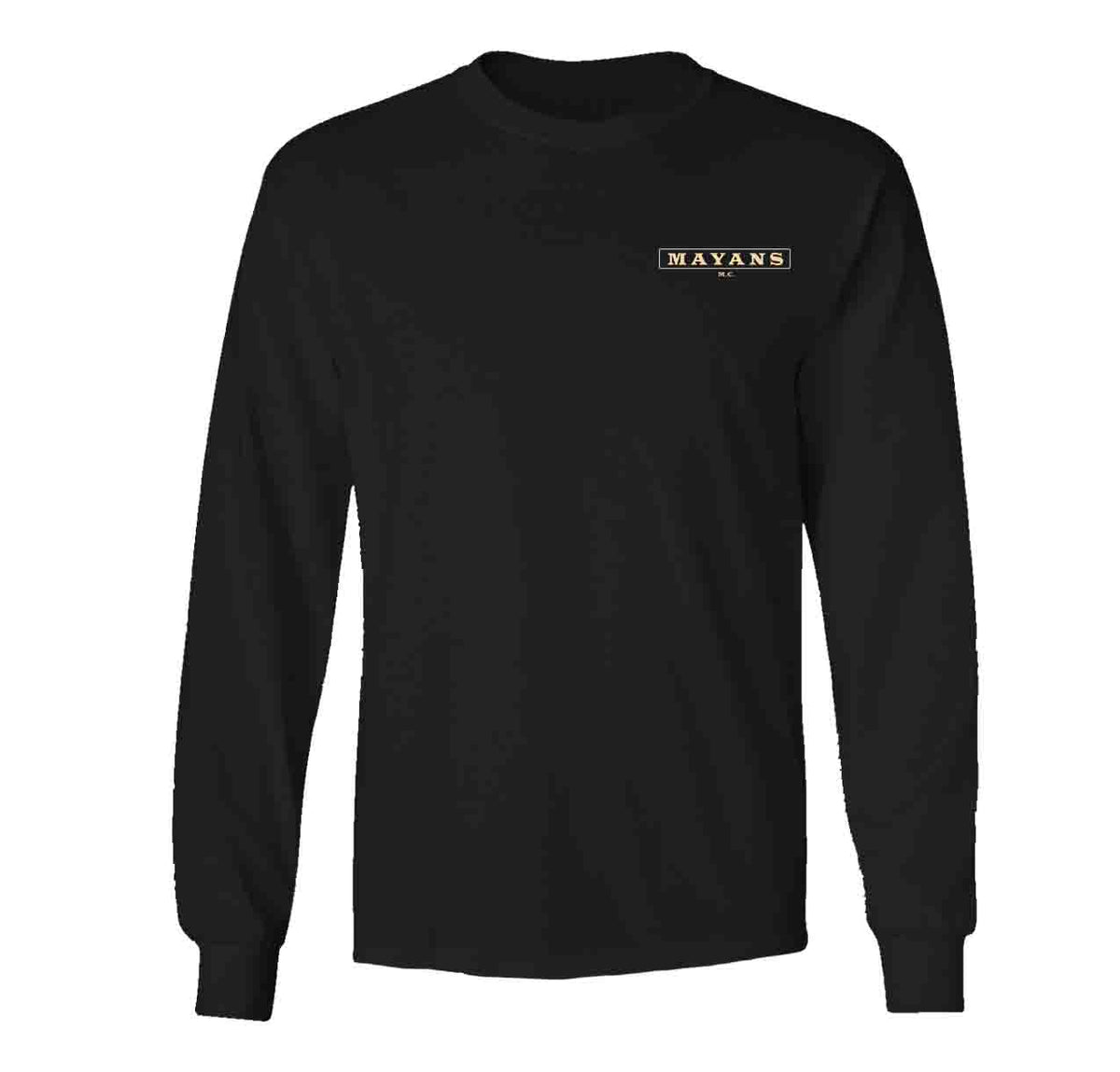 Mayans M.C. Emblem Adult Long Sleeve T-Shirt | Shop Hulu