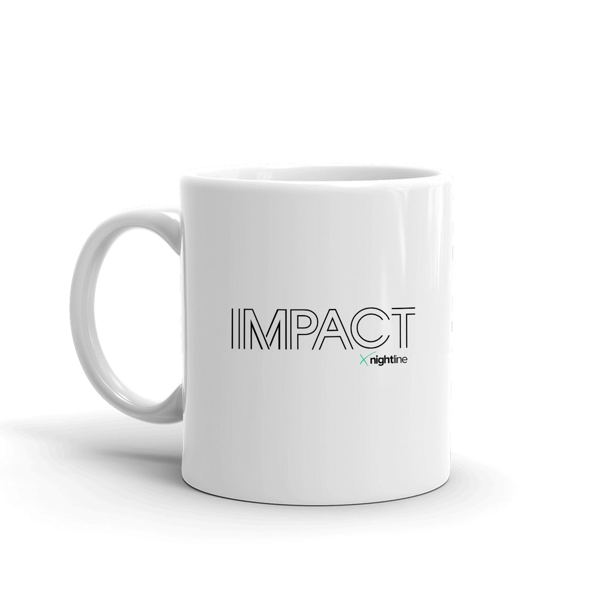 Nightline Impact Logo White Mug - Made in the USA | Shop Hulu