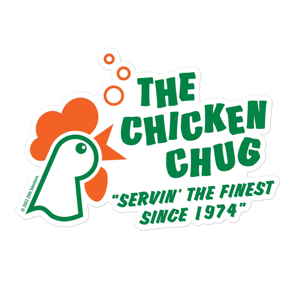 Only Murders In The Building The Chicken Chug Sticker | Shop Hulu
