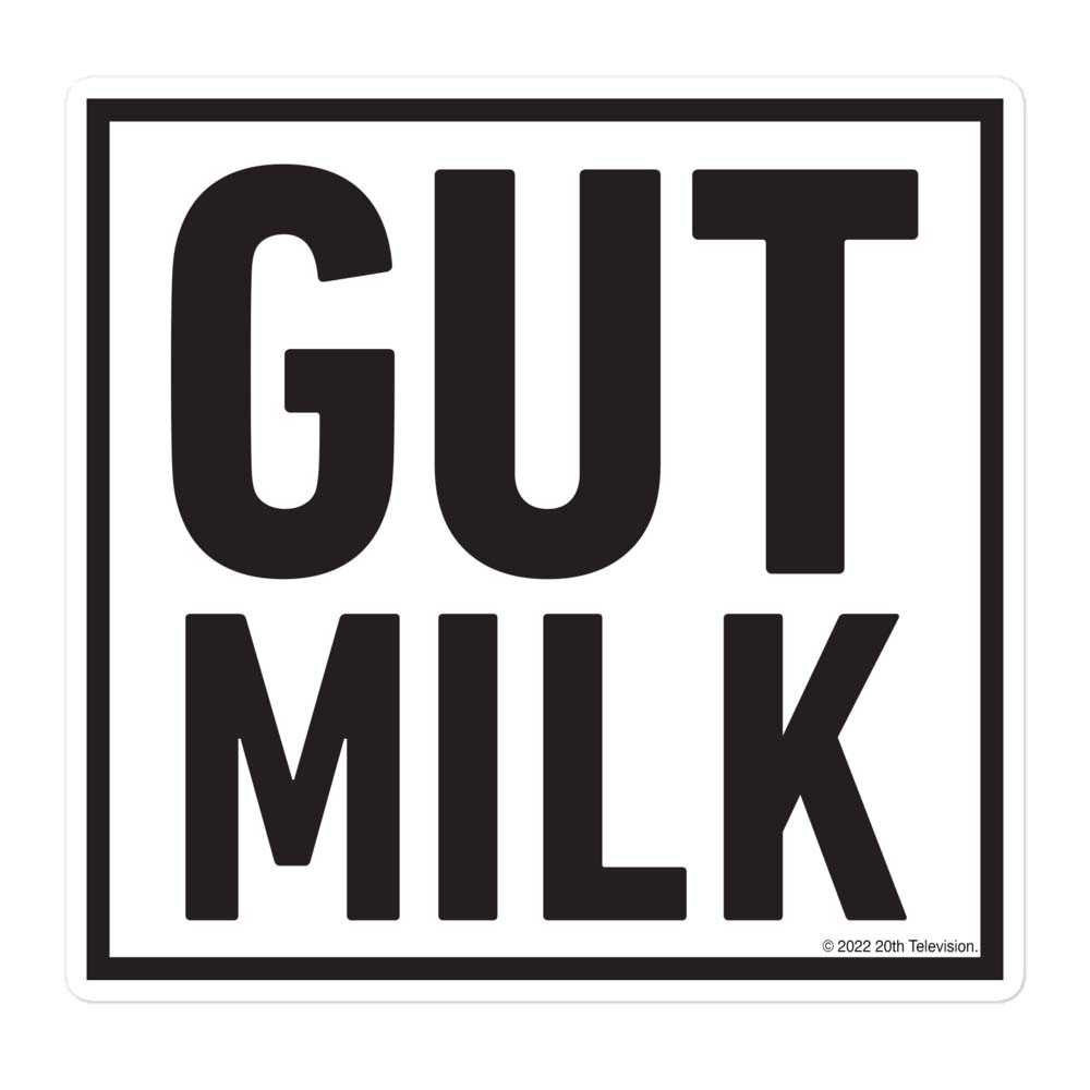 Only Murders in the Building Gut Milk Die Cut Sticker | Shop Hulu