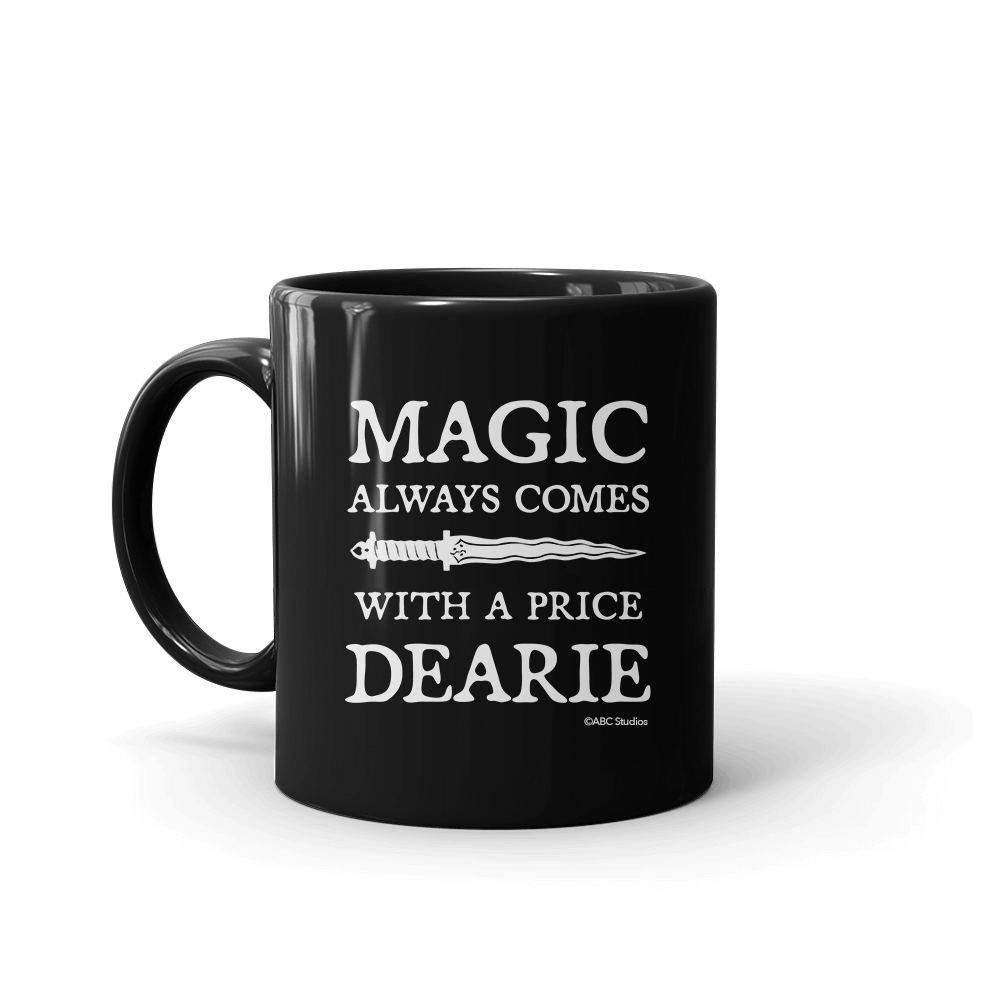 Once Upon a Time Magic Always Comes With A Price Black Mug | Shop Hulu