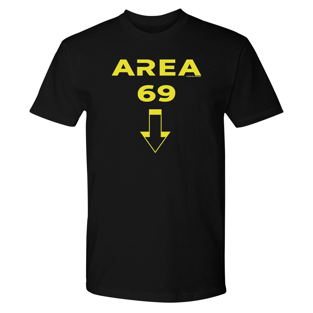 Solar Opposites Area 69 As Seen On Adult Short Sleeve T-Shirt | Shop Hulu