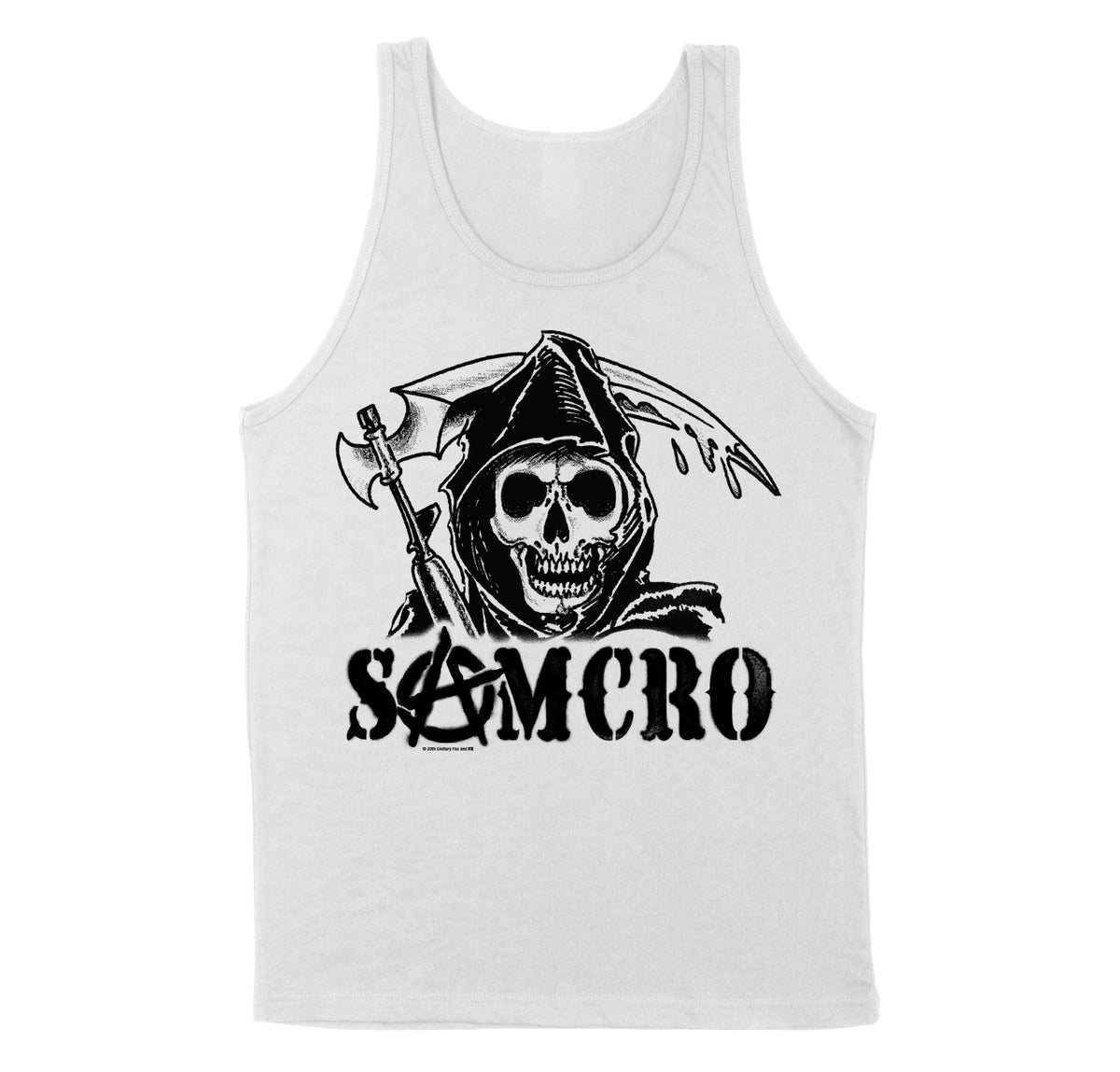 Sons of Anarchy SAMCRO Reaper Adult Tank Top | Shop Hulu