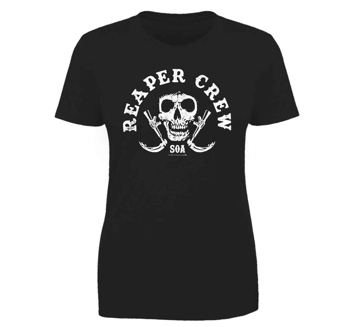 Sons of Anarchy SAMCRO Reaper Crew Women's Short Sleeve T-Shirt | Shop Hulu