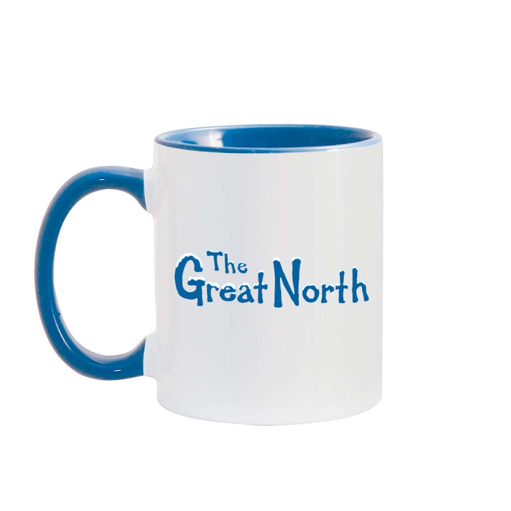 The Great North Logo Two-Tone Mug | Shop Hulu