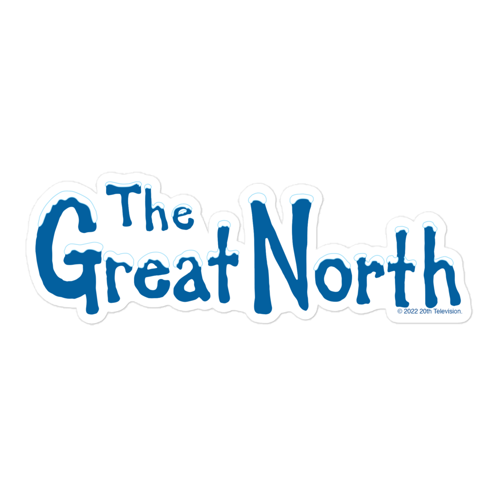 The Great North Logo Die Cut Sticker | Shop Hulu