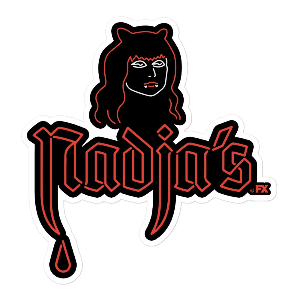 What We Do in the Shadows Nadja's Club Die Cut Sticker | Shop Hulu