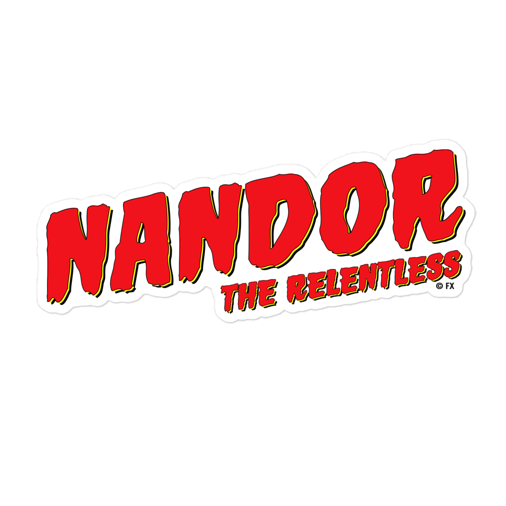 What We Do In The Shadows Nandor The Relentless Die Cut Sticker | Shop Hulu